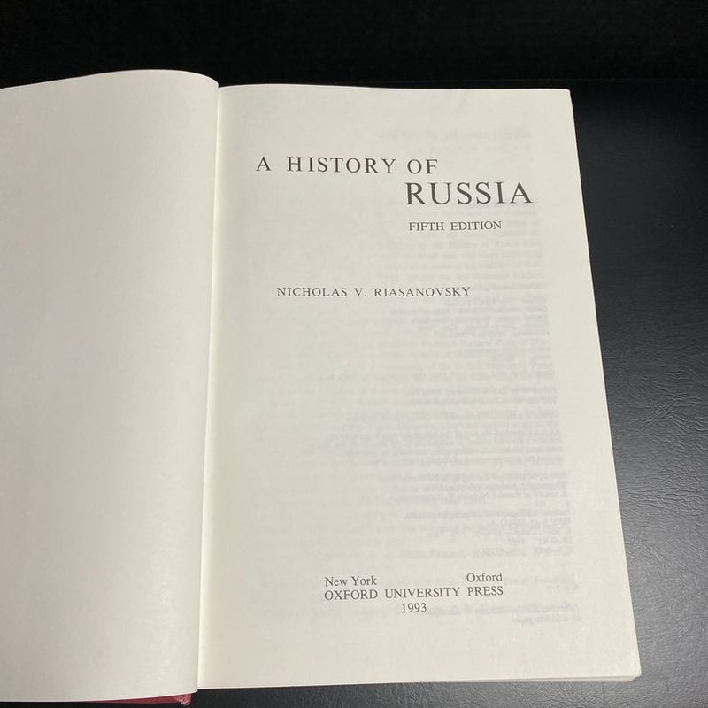 A History of Russia