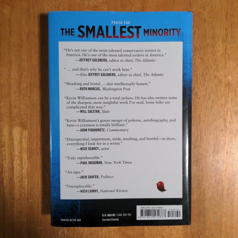 The Smallest Minority by Kevin D. Williamson, Paperback | Pangobooks