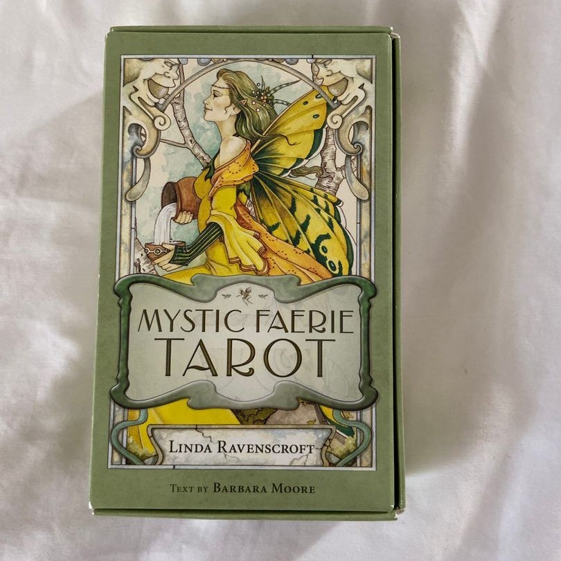 Mystic Faerie Tarot Deck by Barbara Moore, Linda Ravenscroft