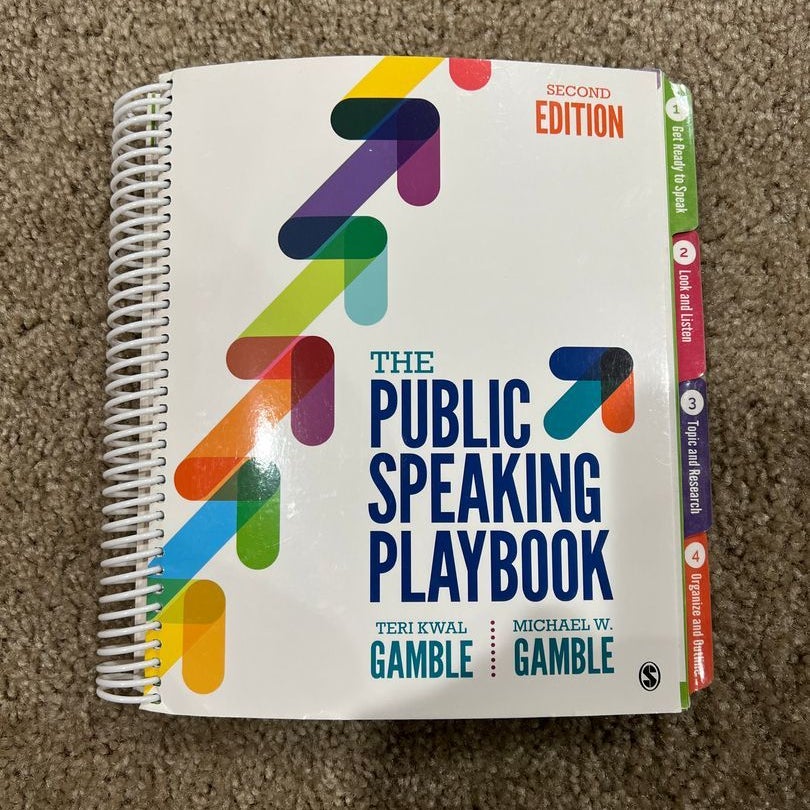 The Public Speaking Playbook by Teri Kwal Gamble, Paperback | Pangobooks