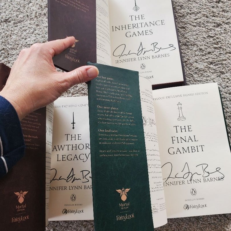 The Inheritance Trilogy (Fairyloot Mortal Editions) by Jennifer Lynn ...