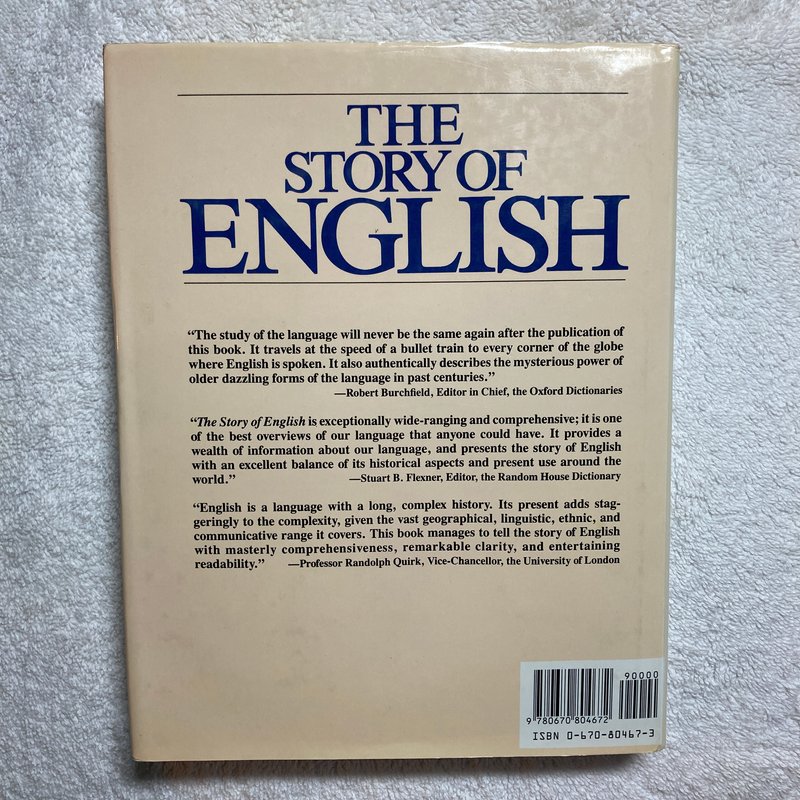 The Story of English by Robert McCrum, Robert Macneil, William Cran
