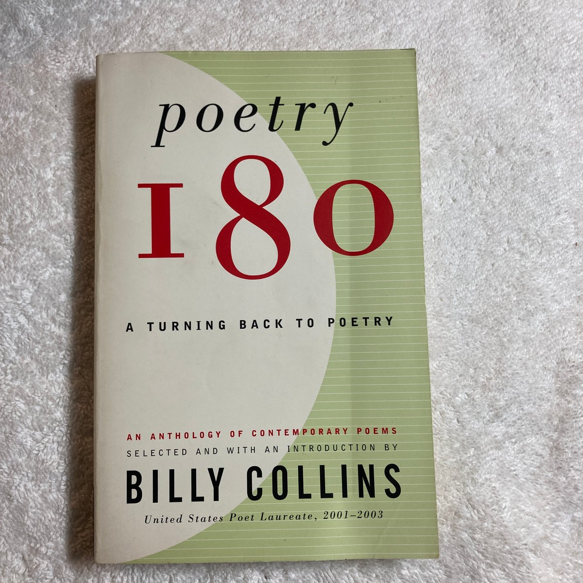 Poetry 180 by Billy Collins