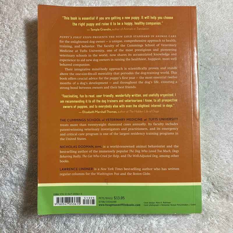 Puppy's First Steps by Lawrence Lindner