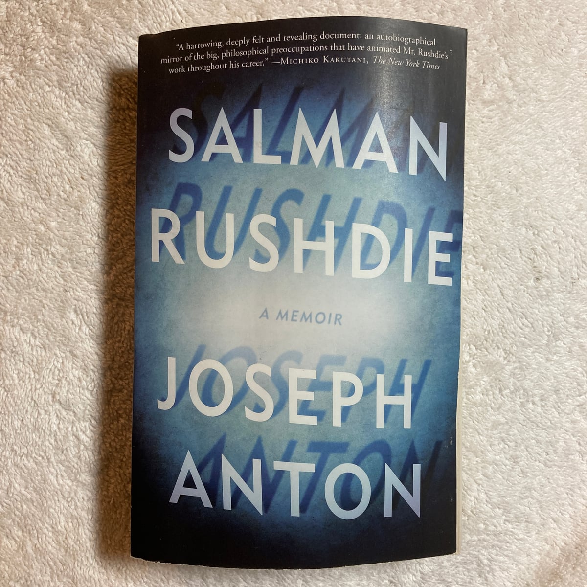 Joseph Anton by Salman Rushdie