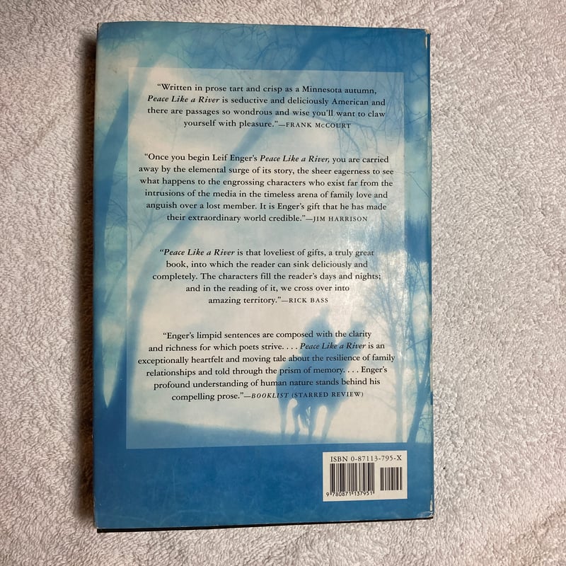 Peace Like A River By Leif Enger Hardcover Pangobooks