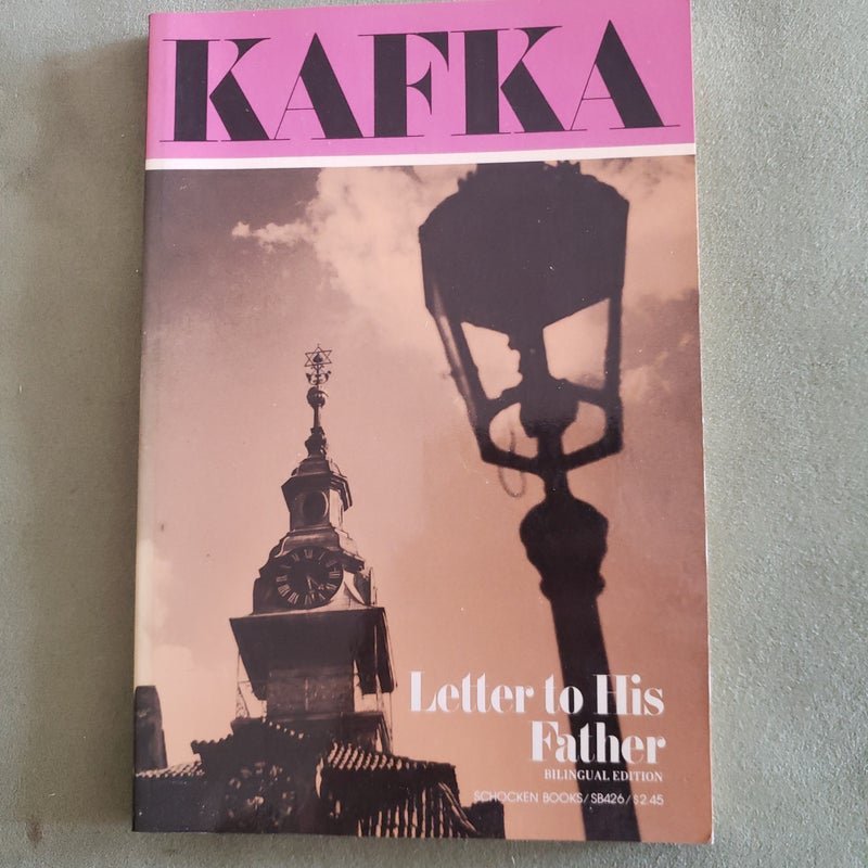 Letter to His Father by Franz Kafka