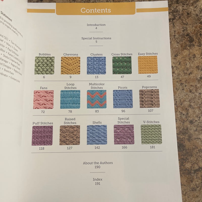 The Big Book of Crochet Stitches