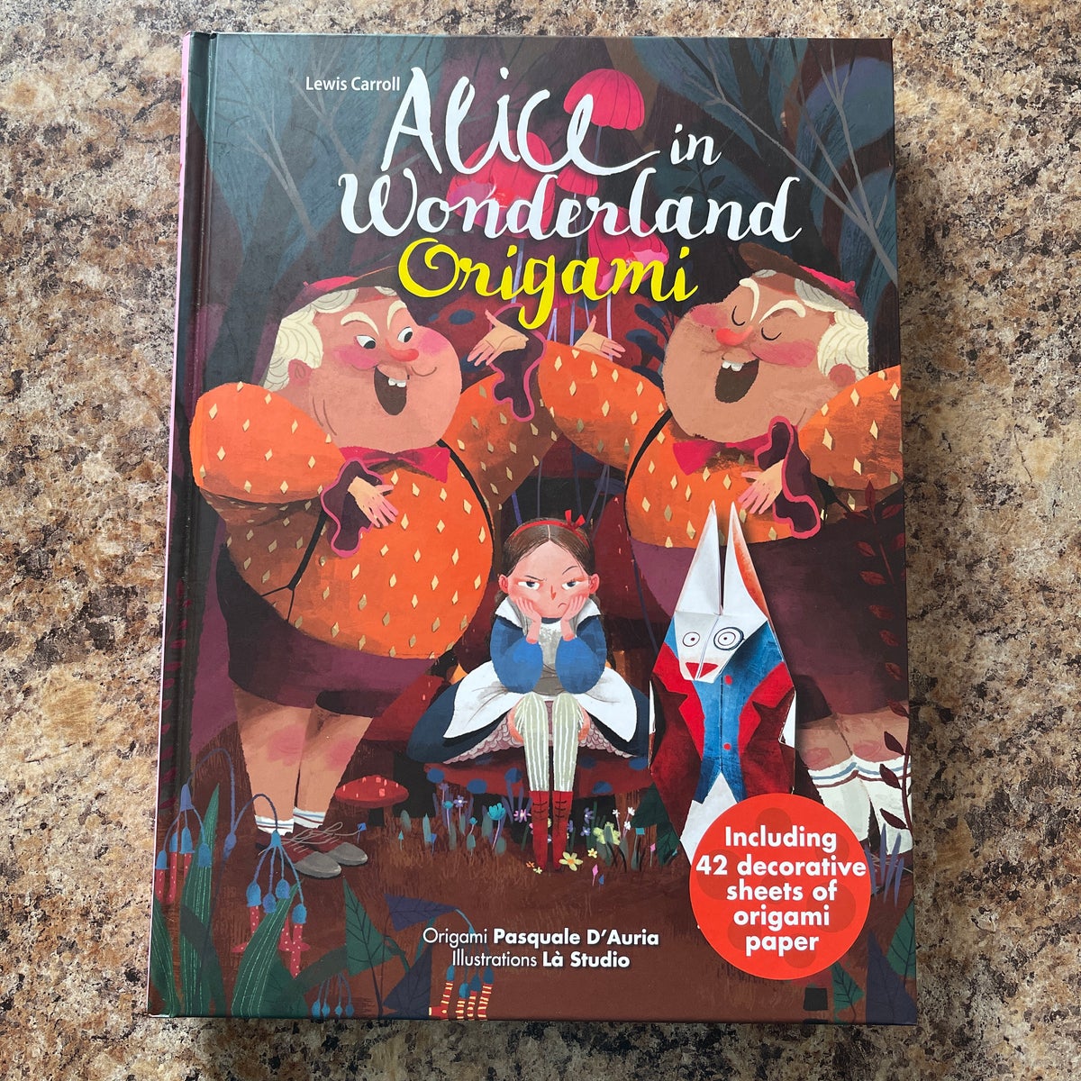Alice in Wonderland Origami by Pasquale D'Auria, Alberto Bertolazzi