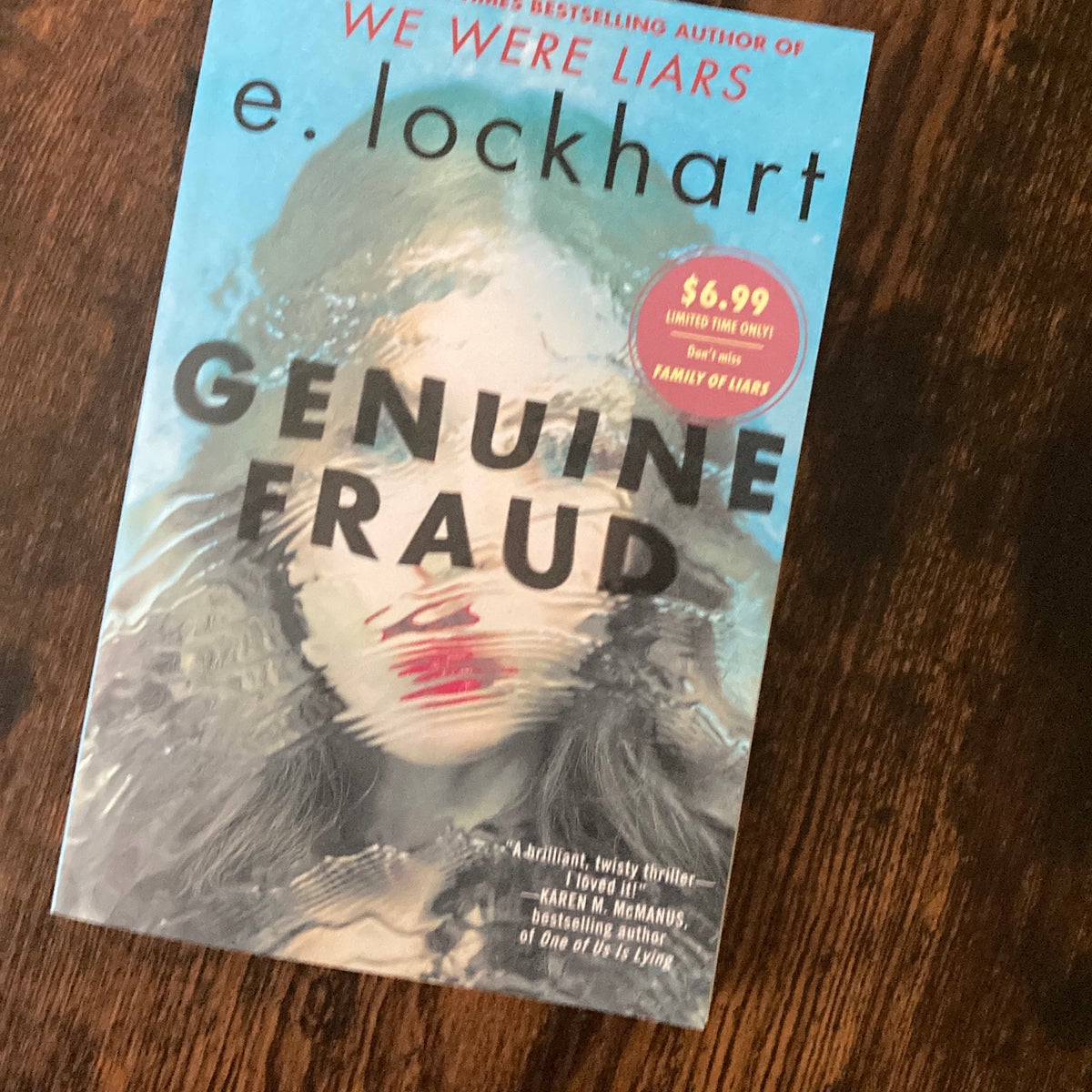 Genuine Fraud by E. Lockhart