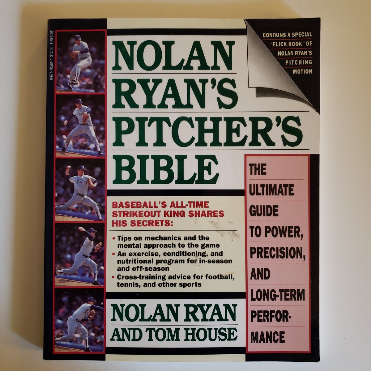 Nolan Ryan's Pitcher's Bible by Nolan Ryan, Tom House