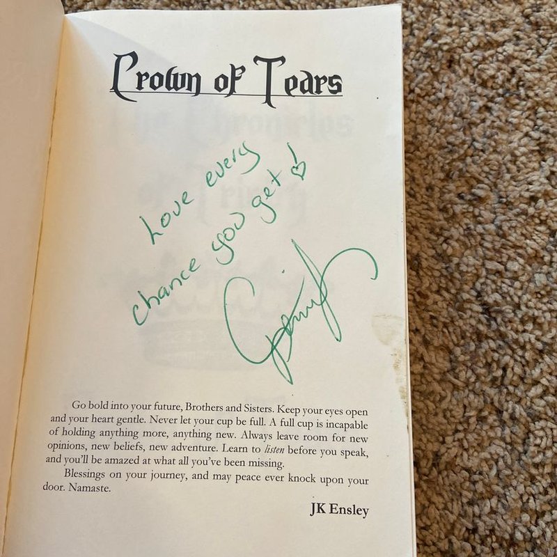 Crown of Tears by J. K. Ensley