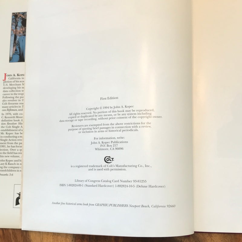 Colt Cavalry and Artillery Revolvers by John A. Kopec, Hardcover | Pangobooks