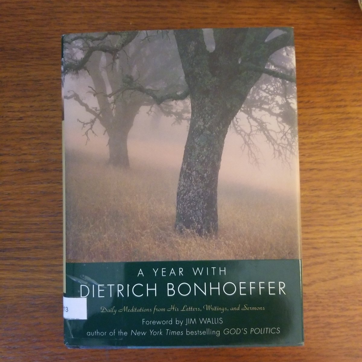 A Year with Dietrich Bonhoeffer by Dietrich Bonhoeffer