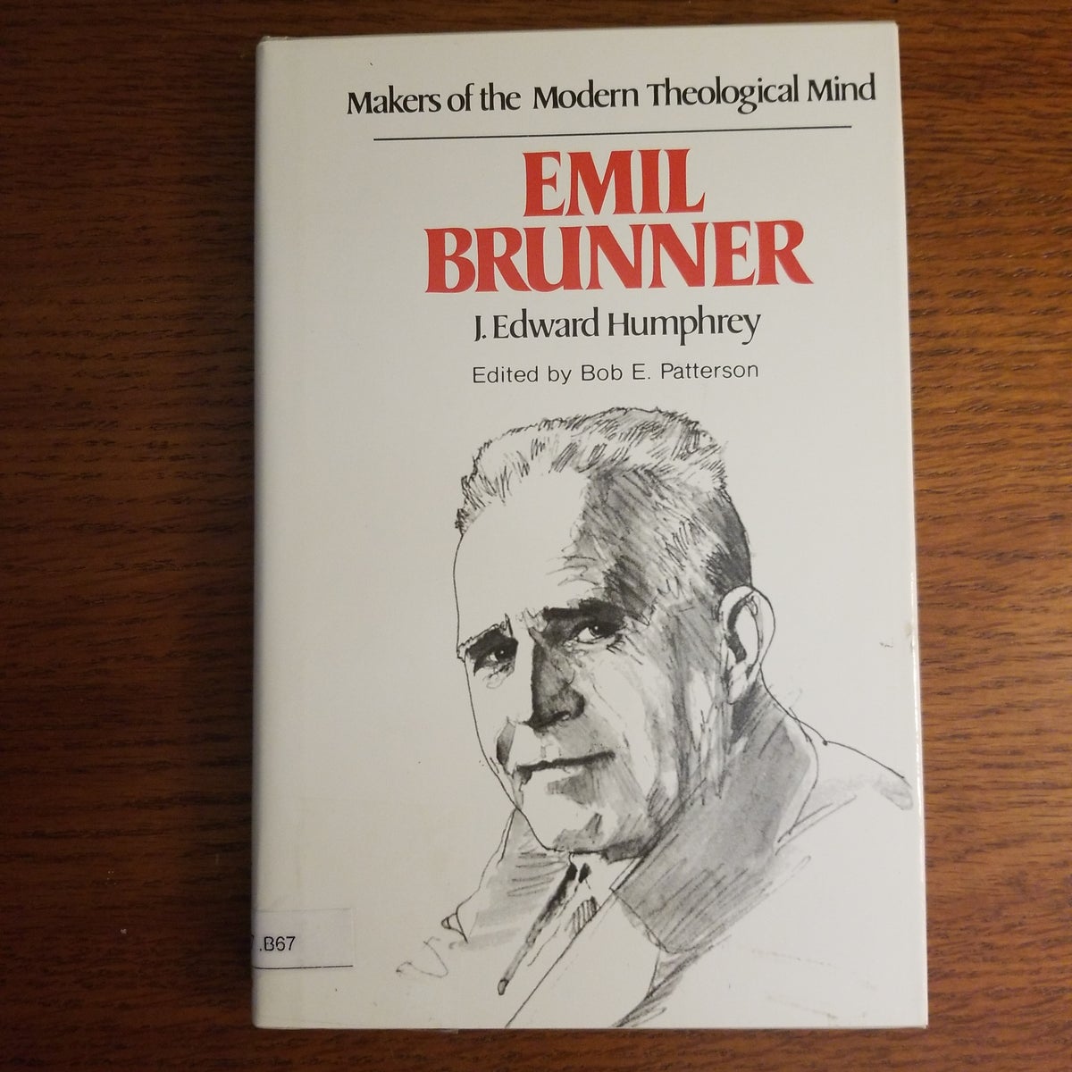 Emil Brunner by J. Edward Humphrey, Hardcover | Pangobooks