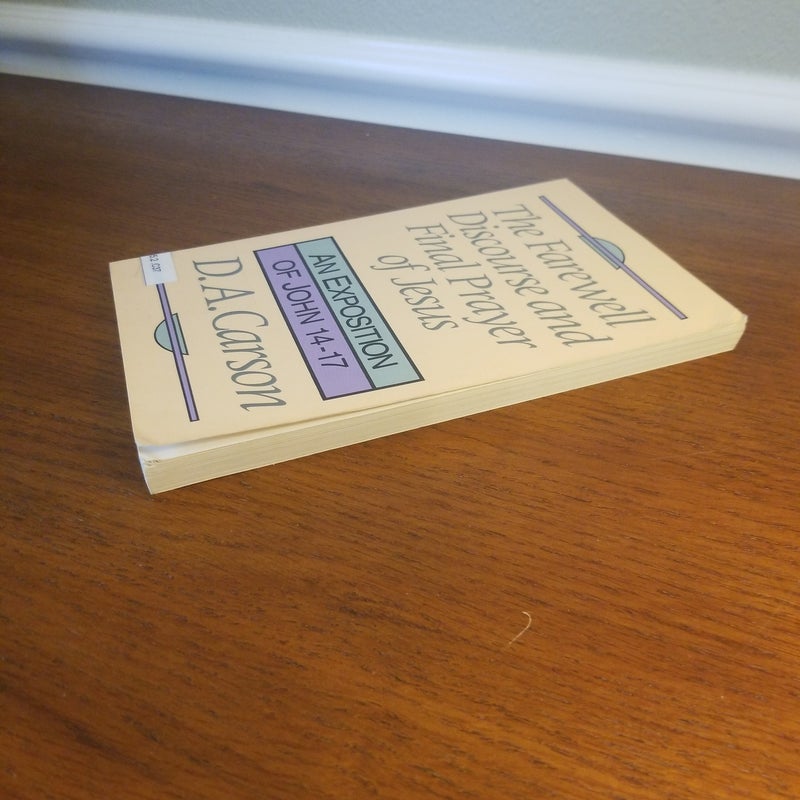 The Farewell Discourse and the Final Prayer of Jesus