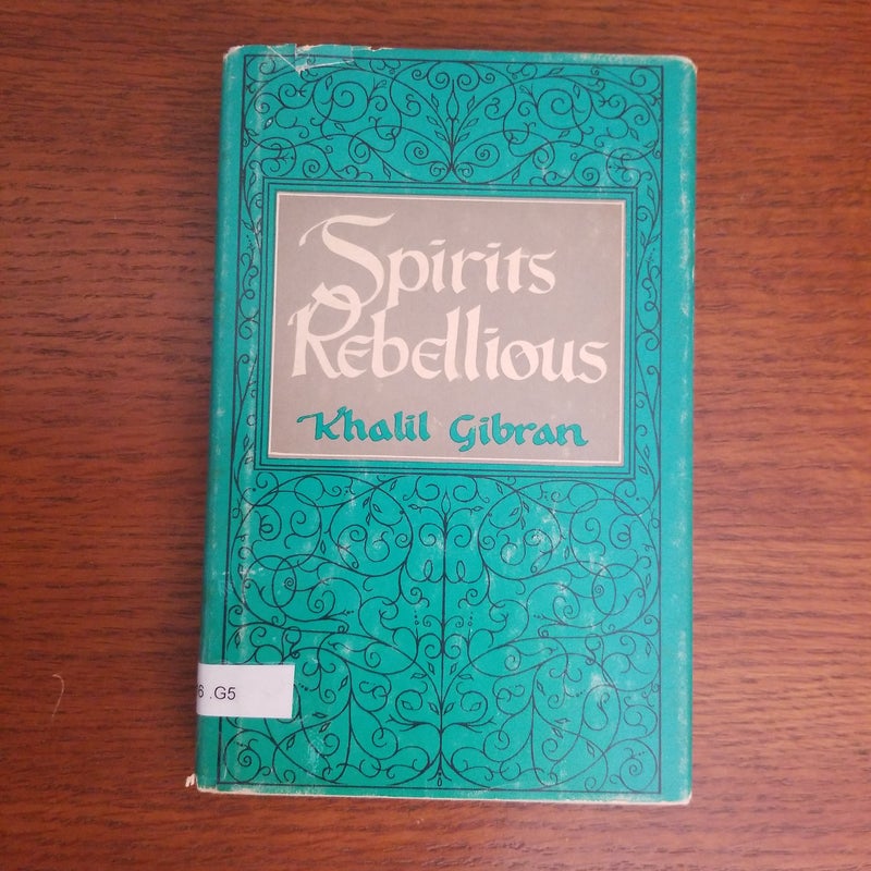 Spirits Rebellious (1947 1st ed.) by , Hardcover | Pangobooks
