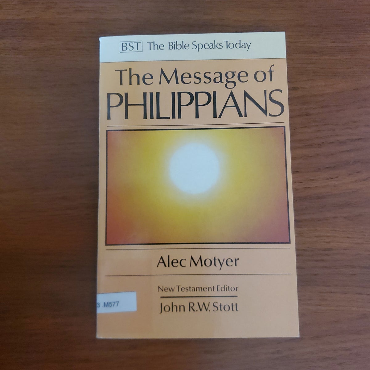 Message of Philippians by J.A. Motyer