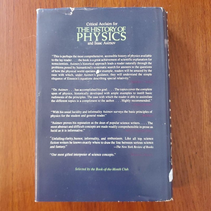 The History of Physics by Isaac Asimov