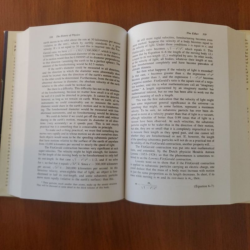 The History of Physics by Isaac Asimov