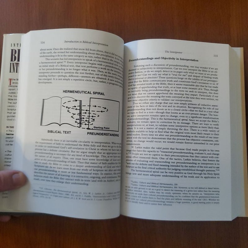 Introduction To Biblical Interpretation By Robert L Hubbard Craig L