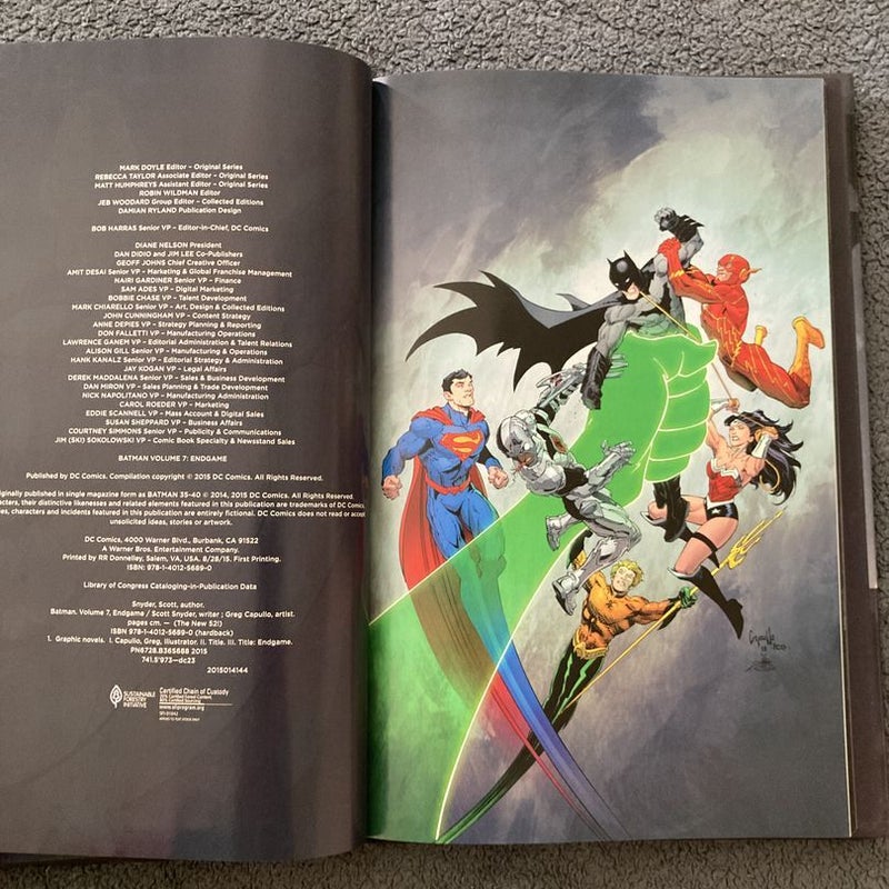 Batman Vol. 7: Endgame (the New 52) by Scott Snyder