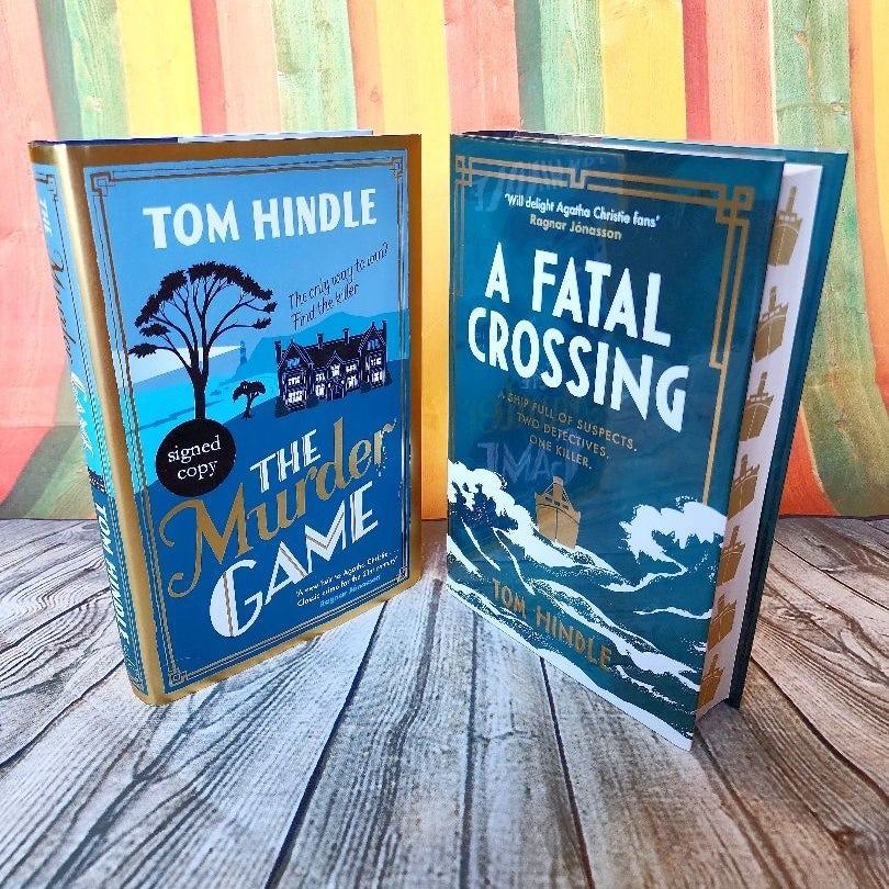 The Murder Game and A Fatal Crossing by Tom Hindle, Paperback | Pangobooks