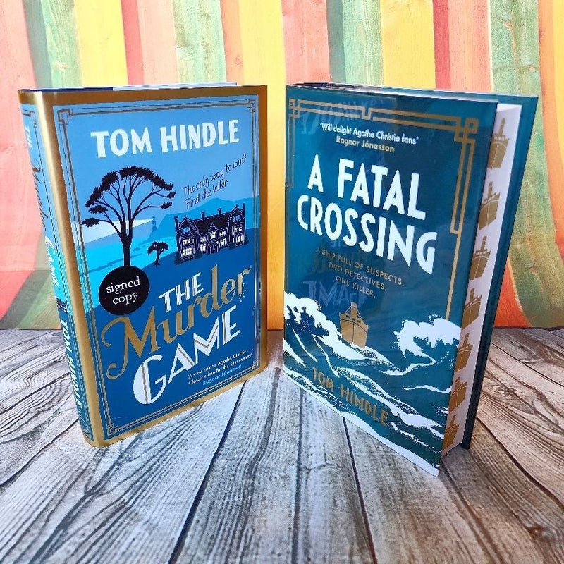 The Murder Game and A Fatal Crossing by Tom Hindle, Paperback | Pangobooks