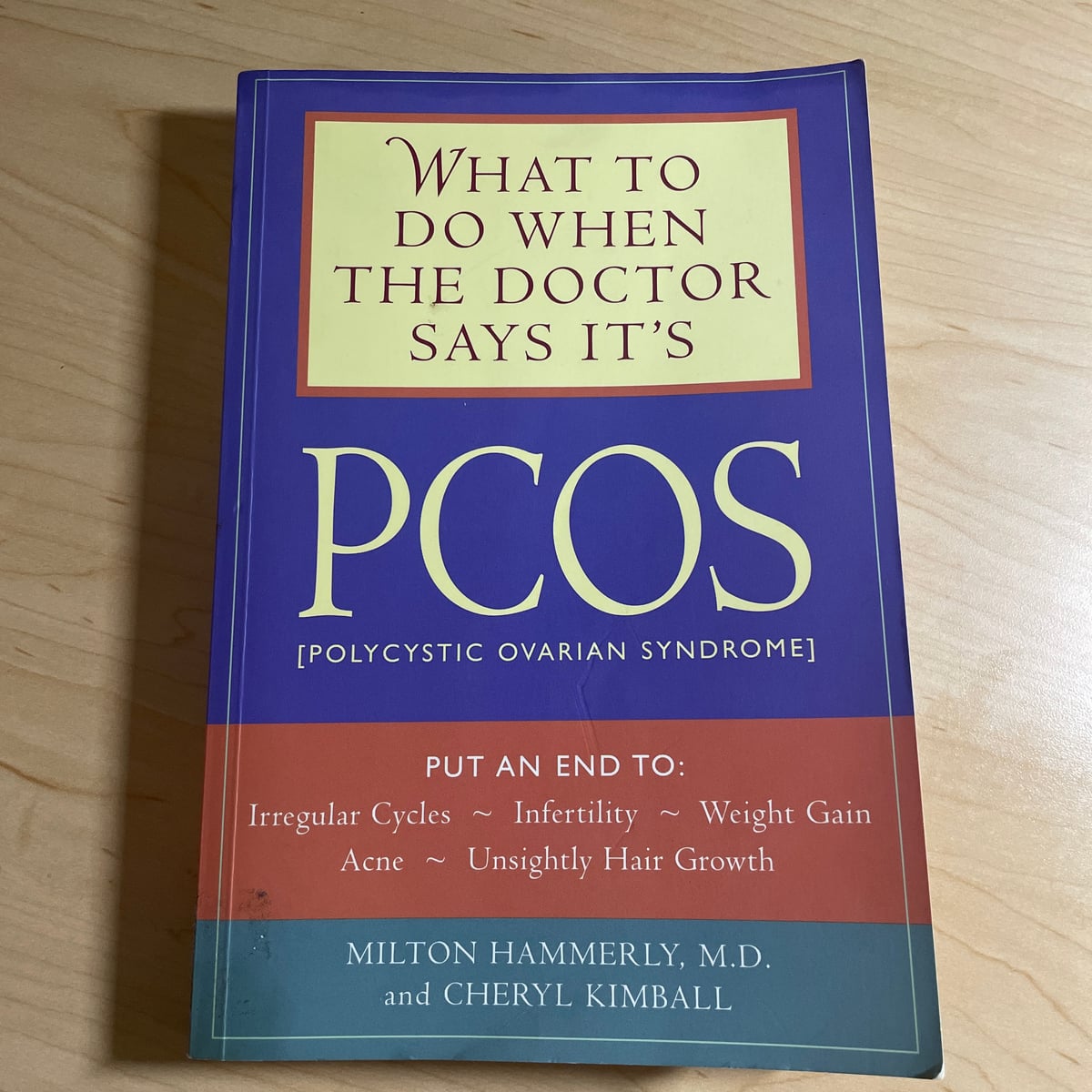 What to Do When the Doctor Says It's PCOS by Milton Hammerly, Cheryl ...