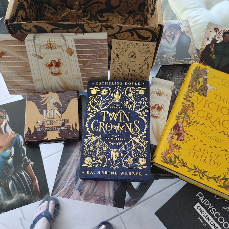 Fairyloot June Box YA 2022 by Emily Thiede, Hardcover | Pangobooks