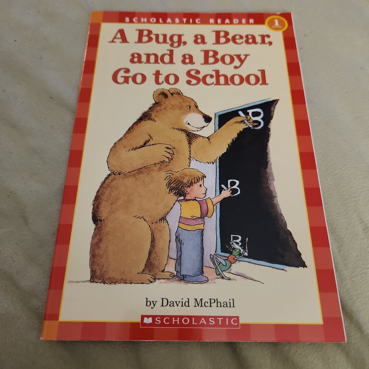 A Bug, a Bear and a Boy Go to School by David McPhail