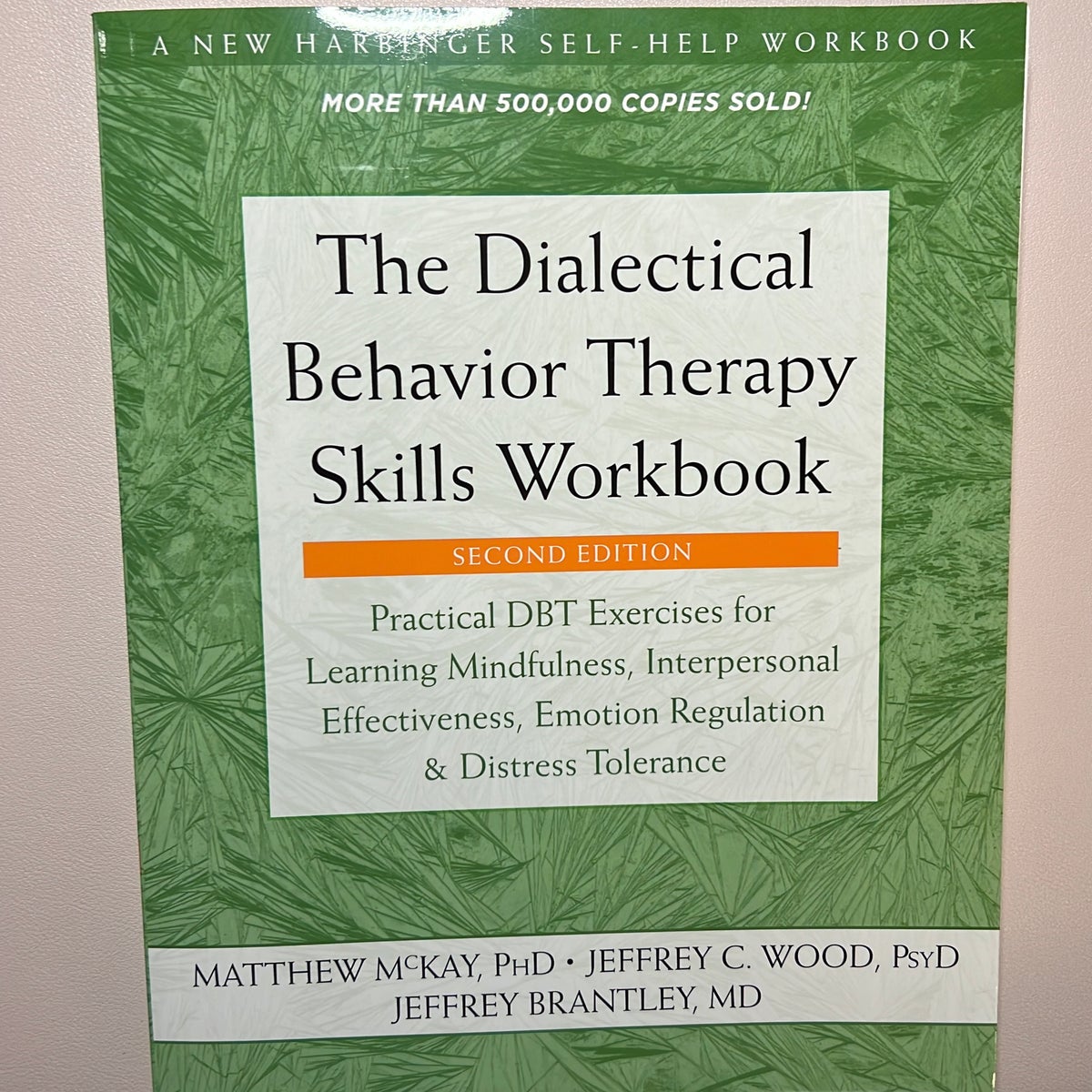 The Dialectical Behavior Therapy Skills Workbook by Matthew McKay ...