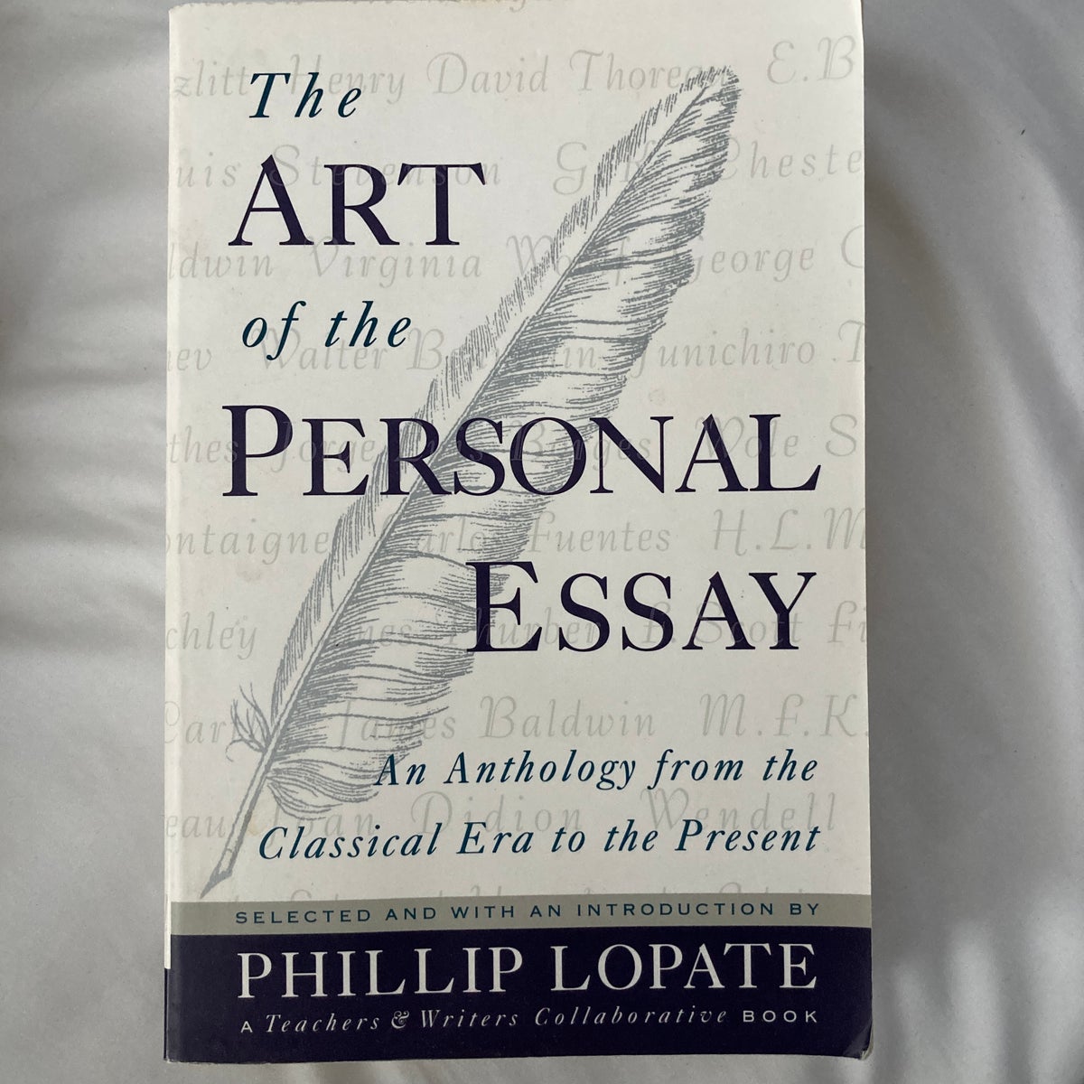The Art of the Personal Essay by Phillip Lopate, Paperback | Pangobooks