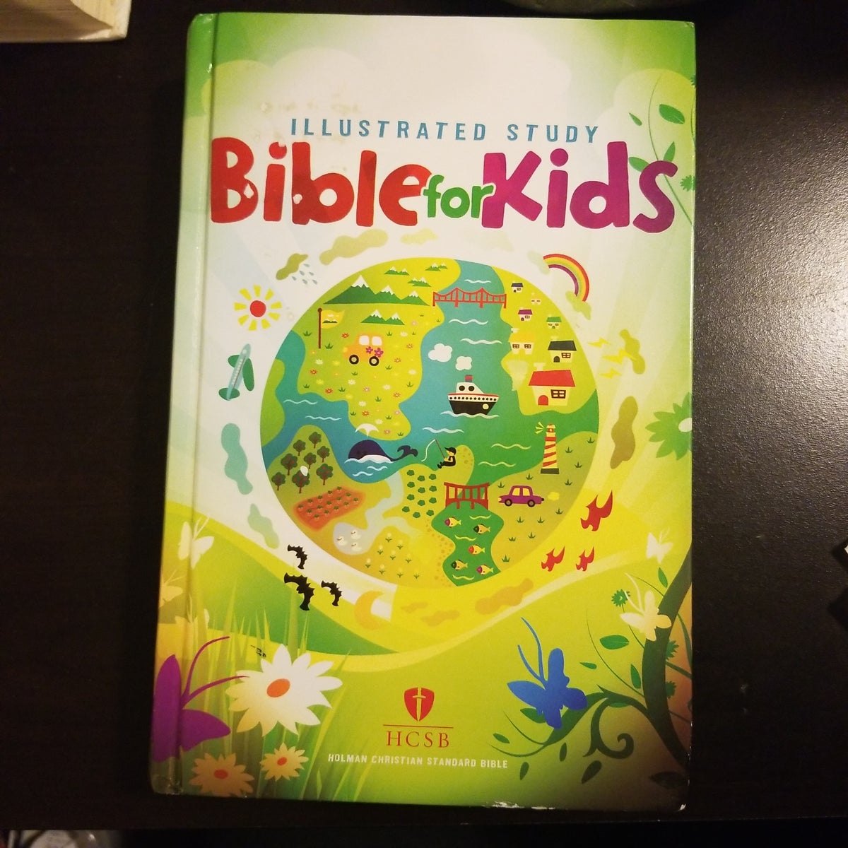 HCSB Illustrated Study Bible for Kids, Hardcover by Holman Bible Publishers