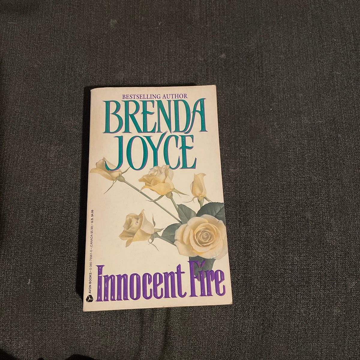 Innocent Fire by Brenda Joyce, Sherry Robb Sherry Robb Literary Prop