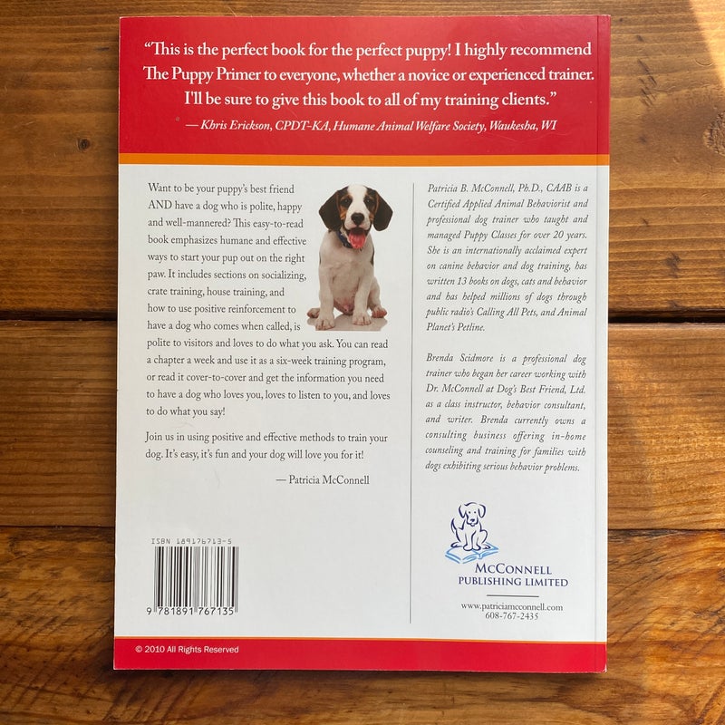 The Puppy Primer by Patricia Mcconnell | Pangobooks