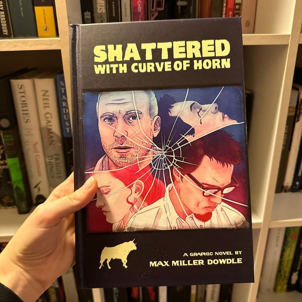 Shattered with Curve of Horn by Max Miller Dowdle