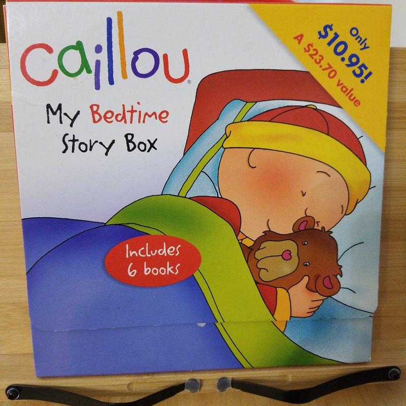 Caillou: My Bedtime Story Box by Nicole Nadeau, Marion Johnson, Roger Harvey, Joceline Sanschagrin