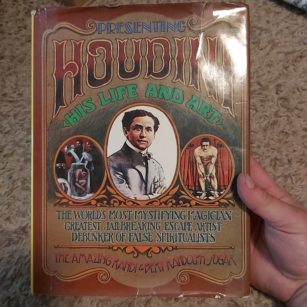 Houdini by Amazing Randi, Bert Randolph Sugar