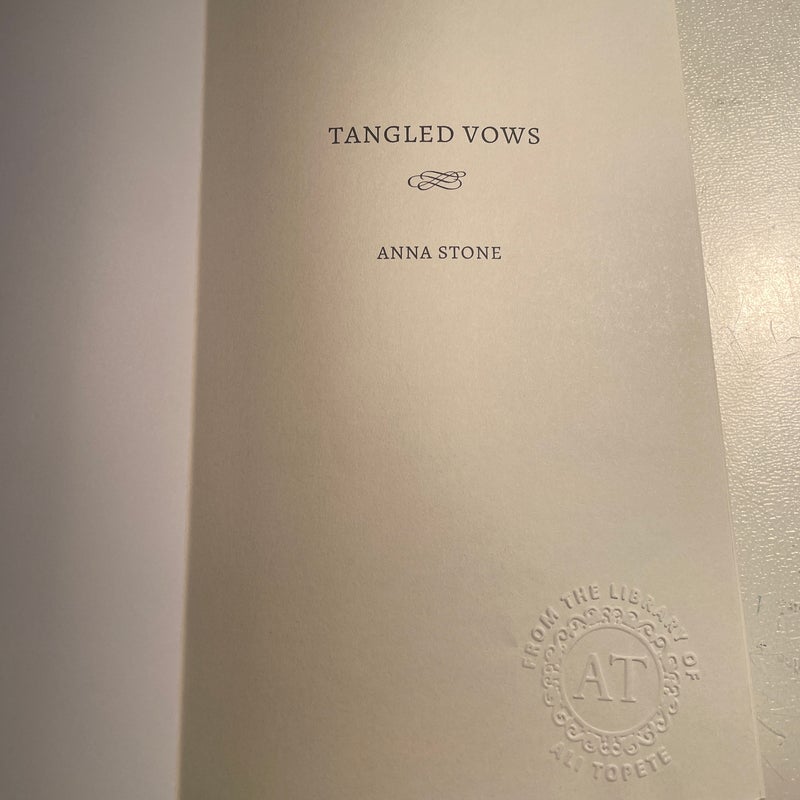 Tangled Vows by Anna Stone