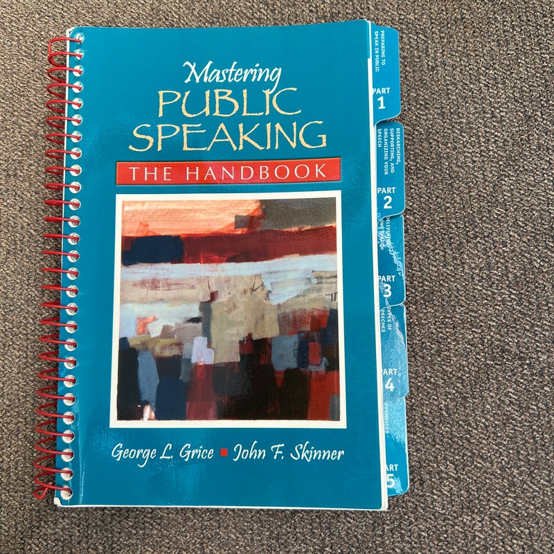 Mastering Public Speaking by Grice, Paperback | Pangobooks Mastering Public Speaking by Grice, Paperback | Pangobooks