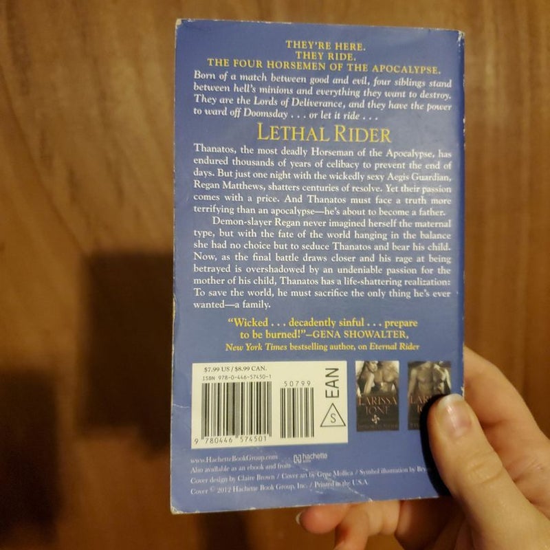 Lethal Rider by Larissa Ione, Paperback | Pangobooks
