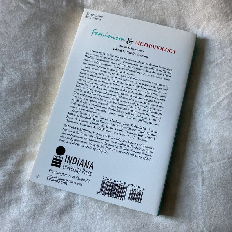 Feminism and Methodology by Sandra Harding, Paperback | Pango Books
