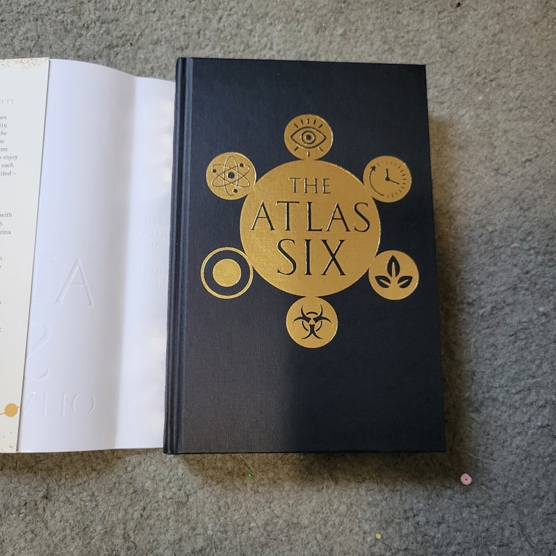 Fairyloot The Atlas Six SIGNED by Olivie Blake, Hardcover | Pangobooks