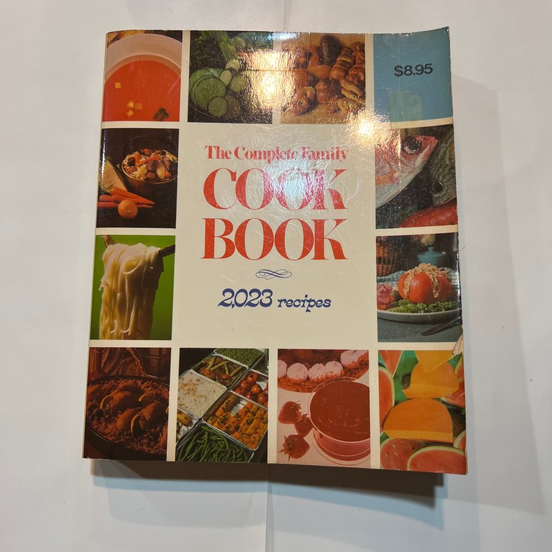 The Complete Family Cookbook 1979 Printing by Jane Byrne Michelle ...