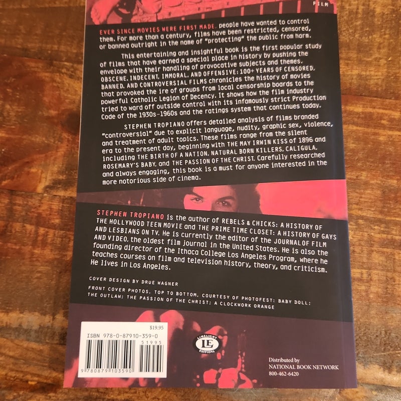 Obscene Indecent Immoral and Offensive 100 years of censored banned and ...