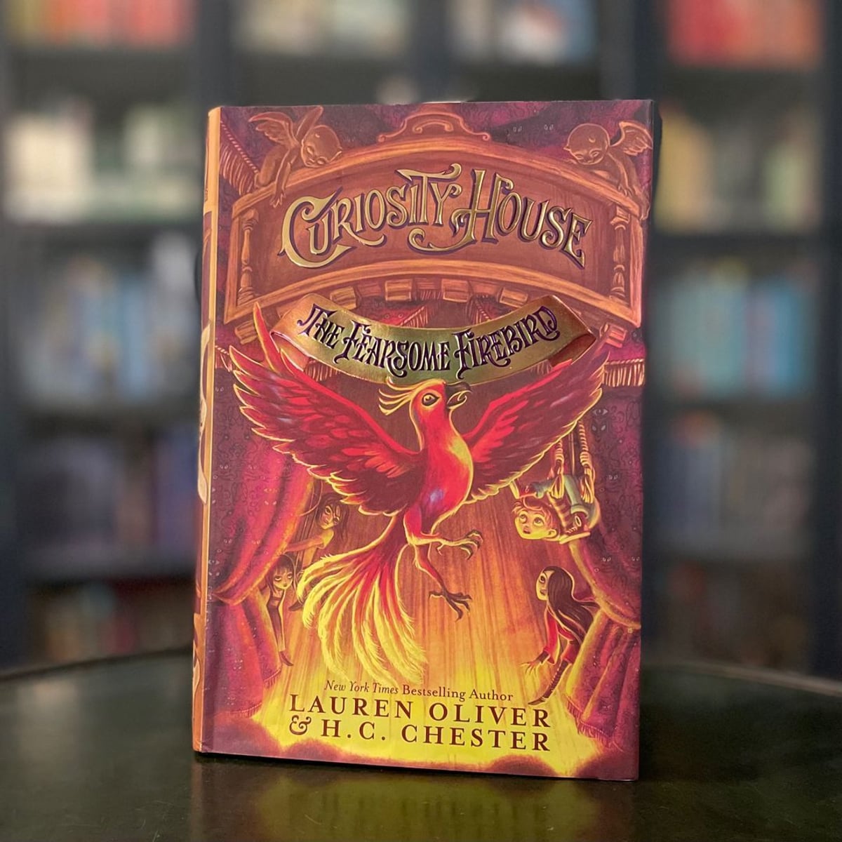 Curiosity House: the Fearsome Firebird by Lauren Oliver, H. C. Chester