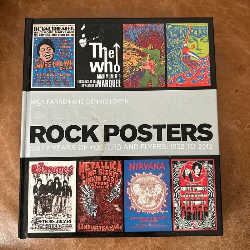 Classic Rock Posters by Mick Farren, Hardcover | Pangobooks