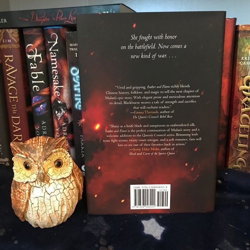 Feather and Flame (the Queen's Council, Book 2) by Livia Blackburne