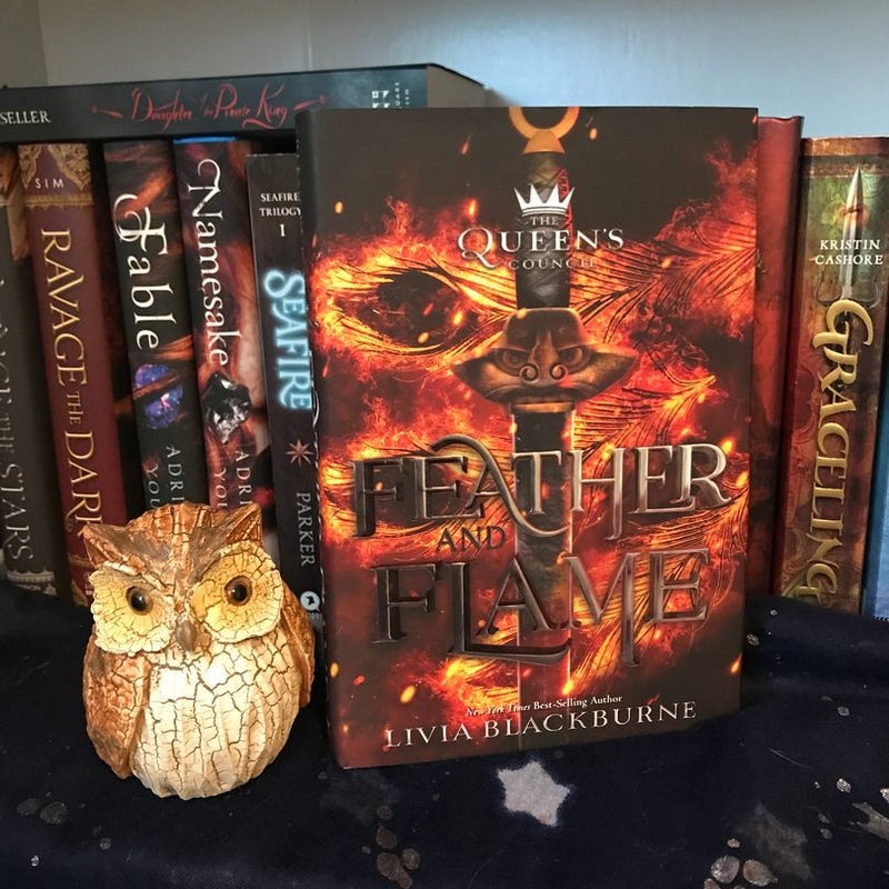 Feather and Flame (the Queen's Council, Book 2) by Livia Blackburne